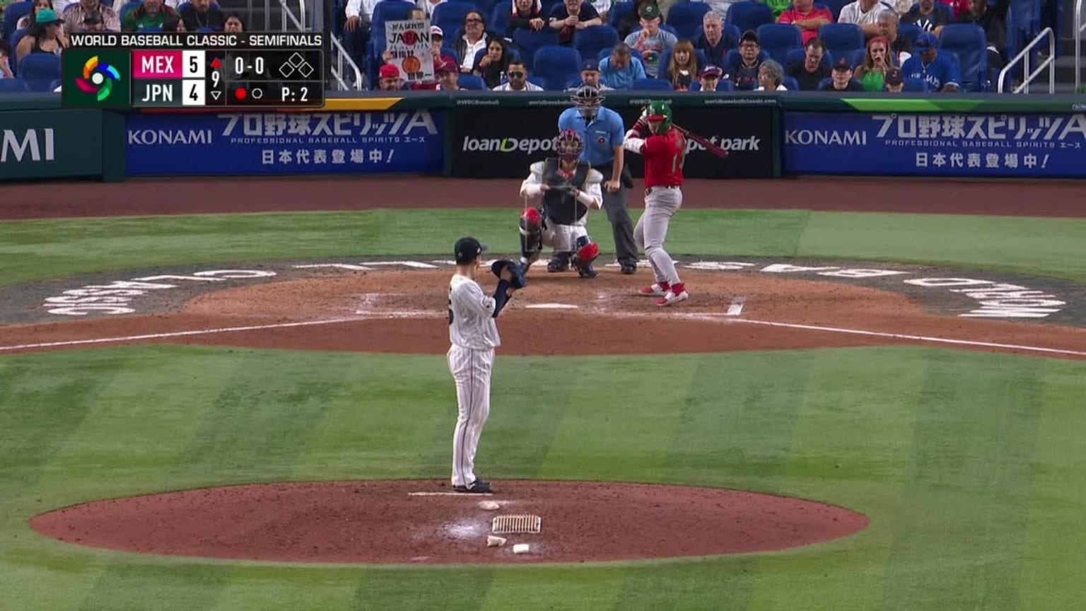 Sosuke Genda makes over-the-shoulder grab in 9th | 03/20/2023 | MLB.com