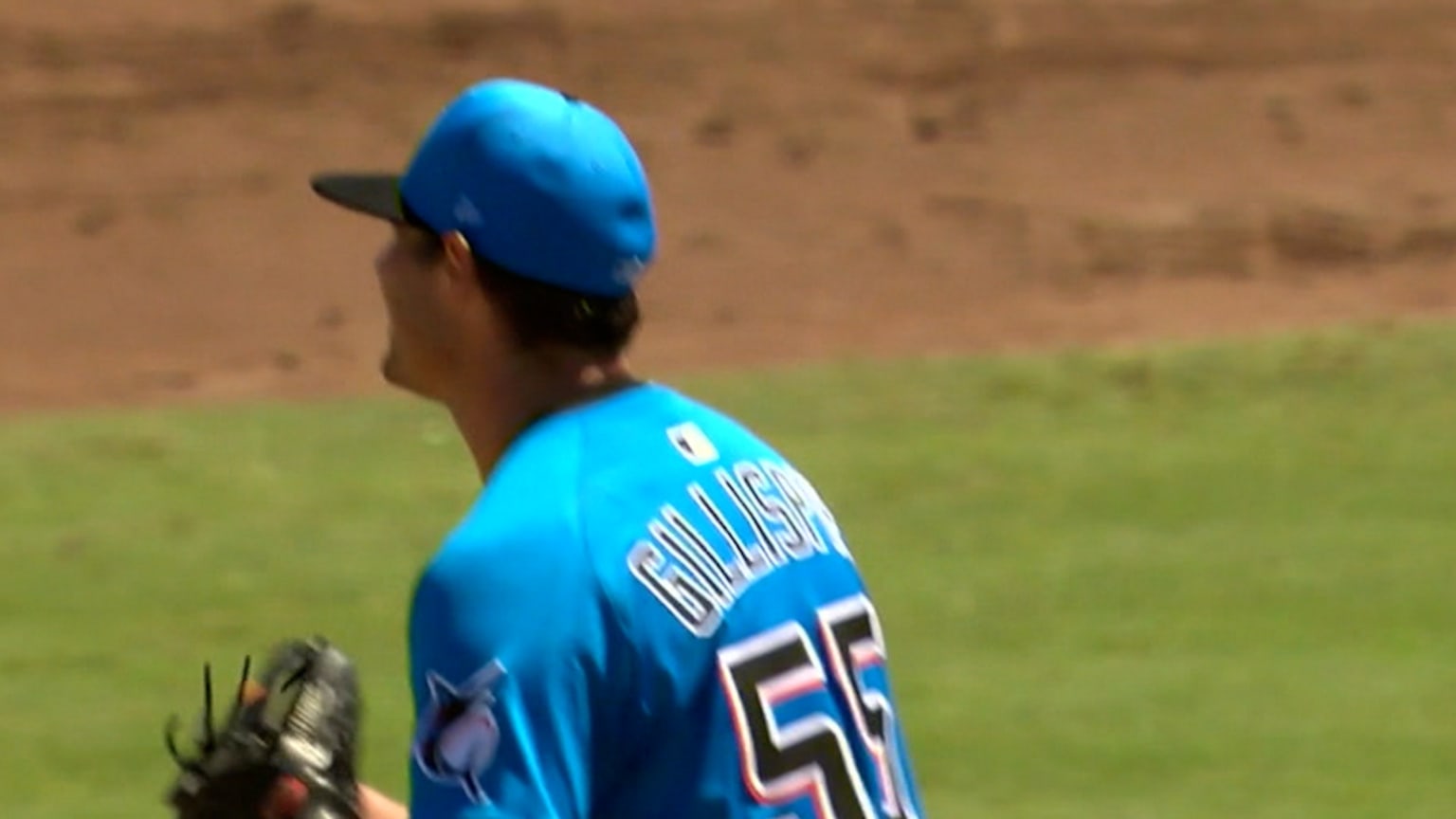 Connor Gillispie fans Willson Contreras | 03/18/2025 | Miami Marlins