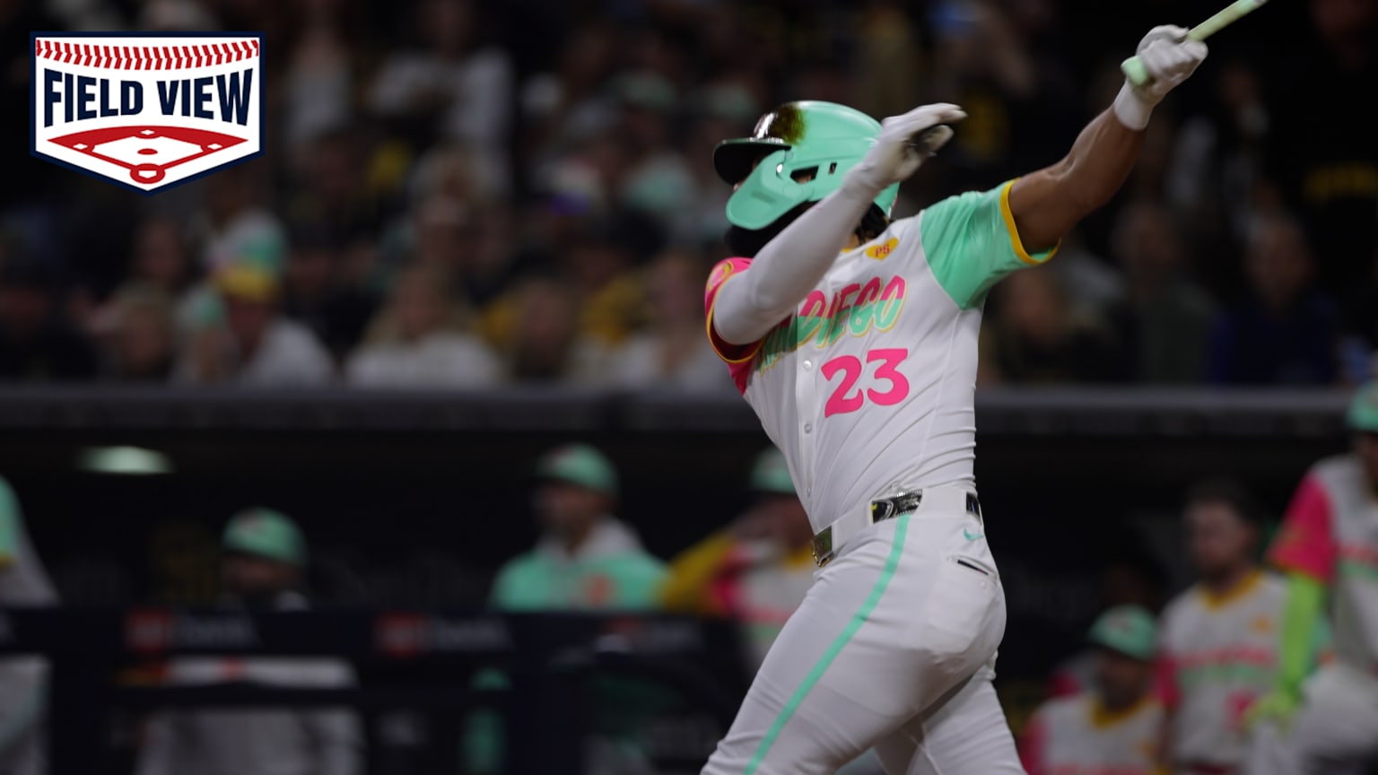 Field view: Fernando Tatis Jr.'s walk-off double | 09/20/2024 | San ...