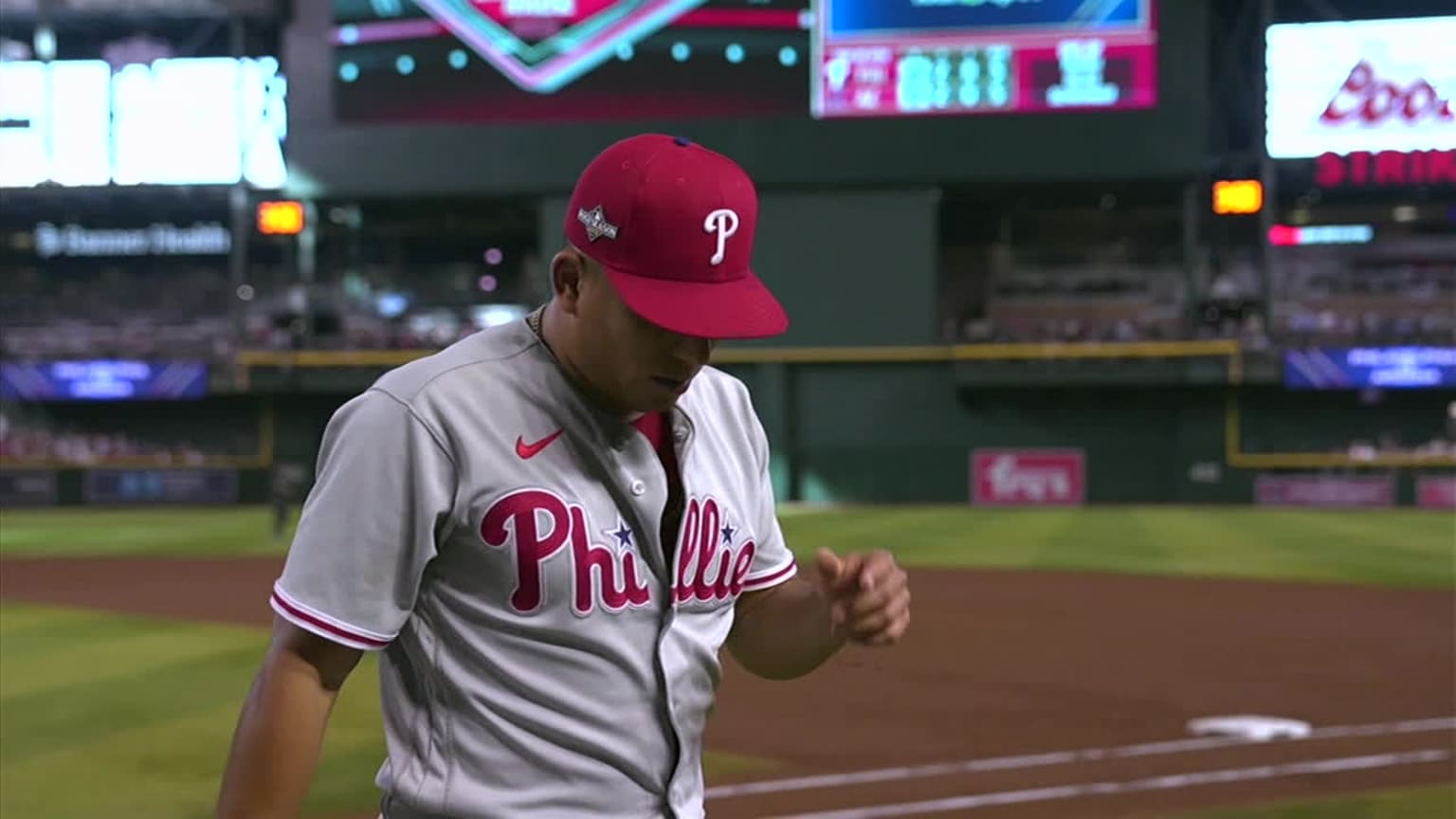 Ranger Suárez K's Geraldo Perdomo for 7th strikeout | 10/19/2023 | Philadelphia Phillies