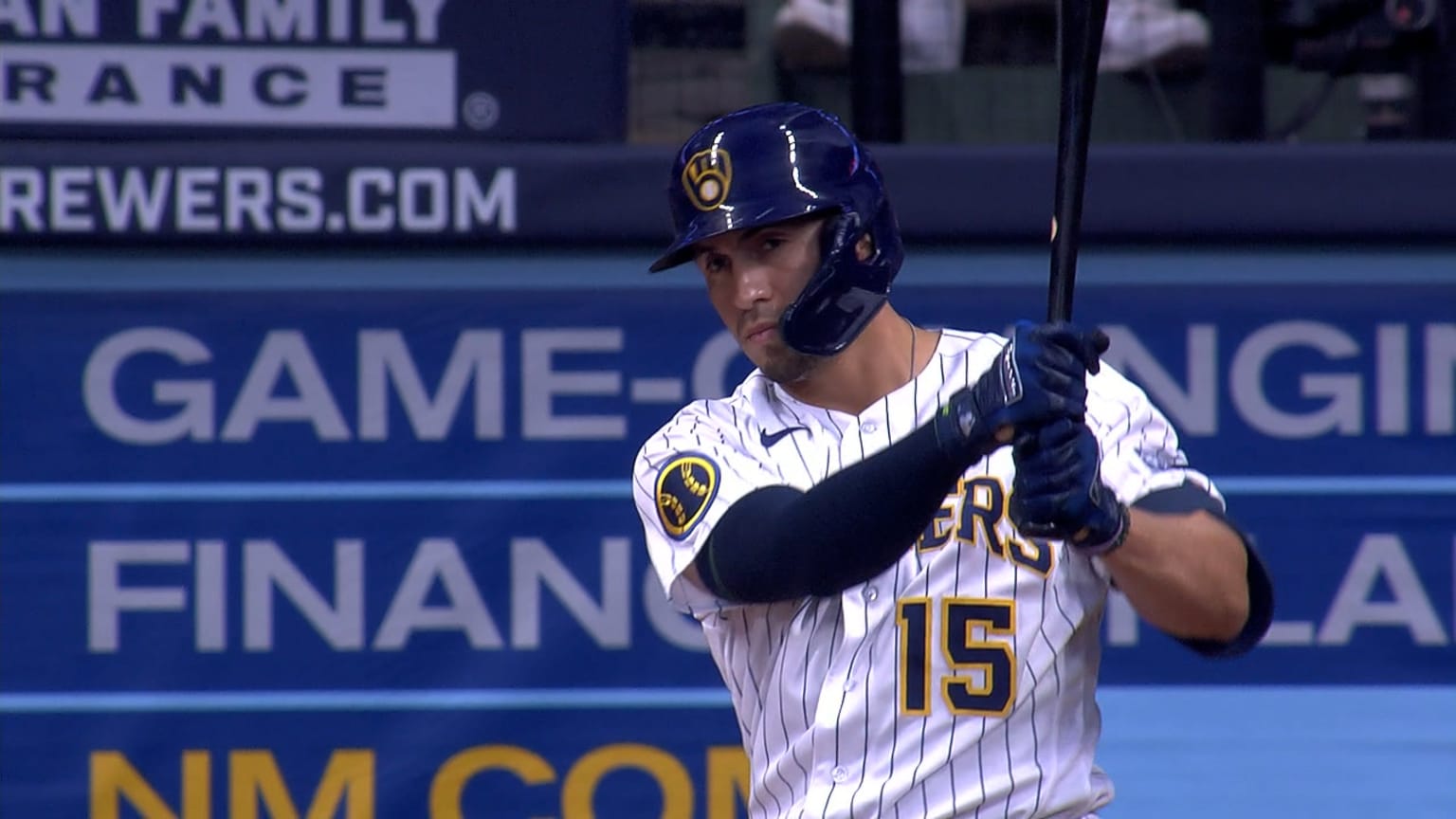 Tyrone Taylor drives home Carlos Santana in the 1st | 09/30/2023 | MLB.com