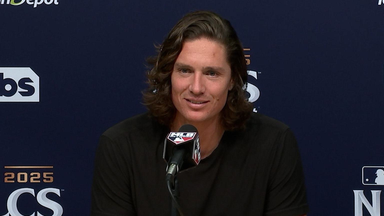Tyler Glasnow on starting Game 3, Blake Snell, more | 10/16/2025 | Los ...