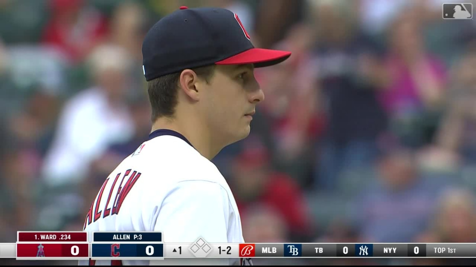 Logan Allen punches out Taylor Ward in the 1st | 05/12/2023 | MLB.com