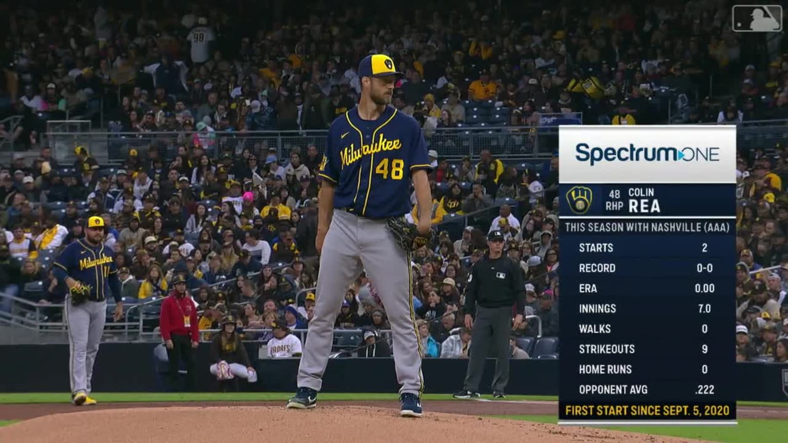 Rea strikes out six in first MLB start since 2020 | 04/13/2023 ...