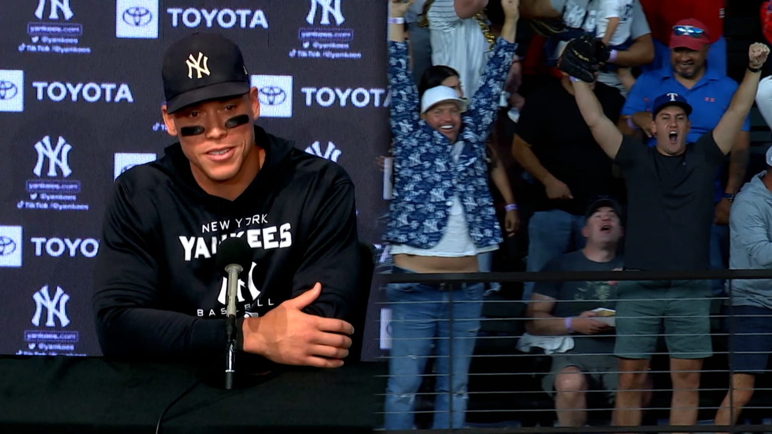 Aaron Judge on the whereabouts of 62nd home run ball | 10/04/2022 | MLB.com