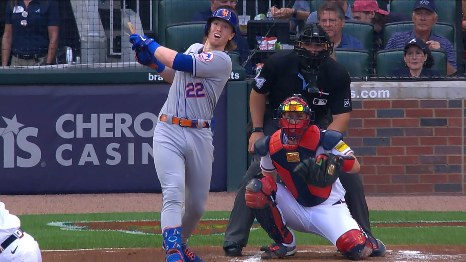 Brett Baty's RBI single in the top of the 1st | 06/07/2023 | New York Mets