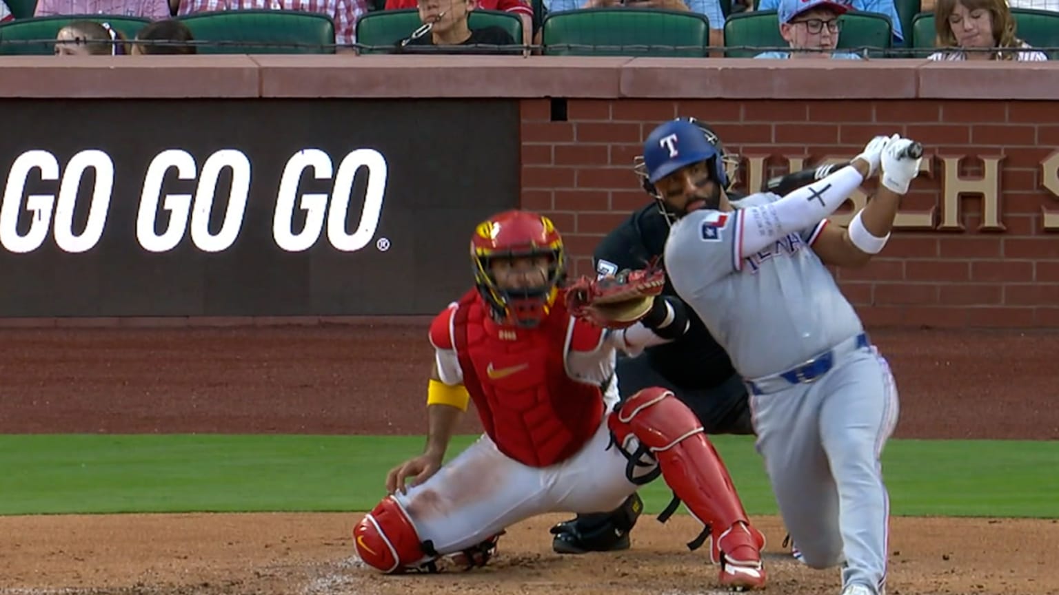 Ezequiel Duran's RBI double | 06/01/2026 | Texas Rangers