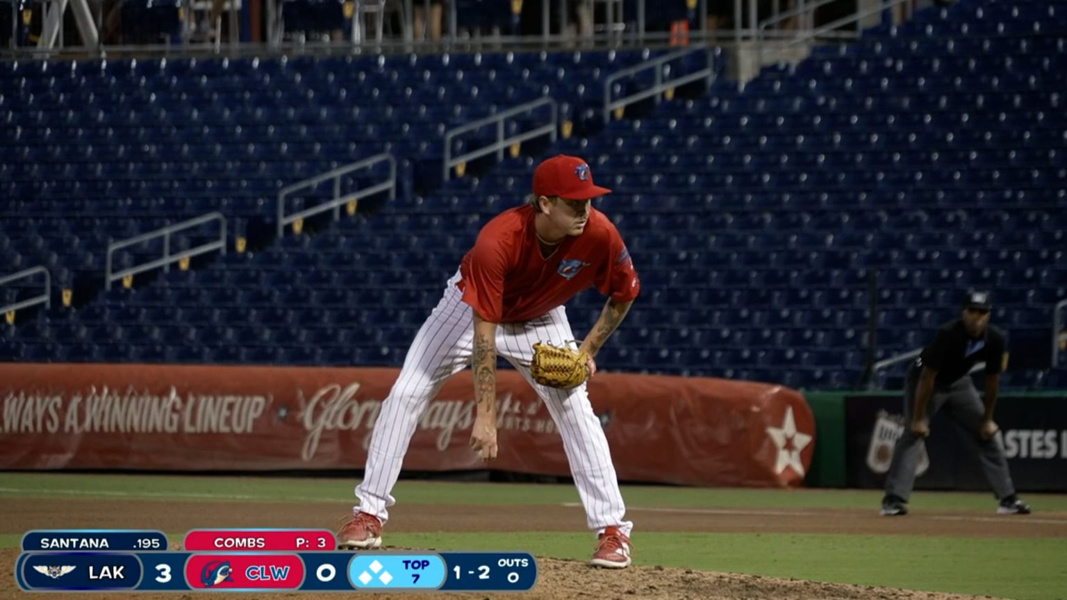 Aaron Combs fans three in one inning | 09/10/2025 | MLB.com