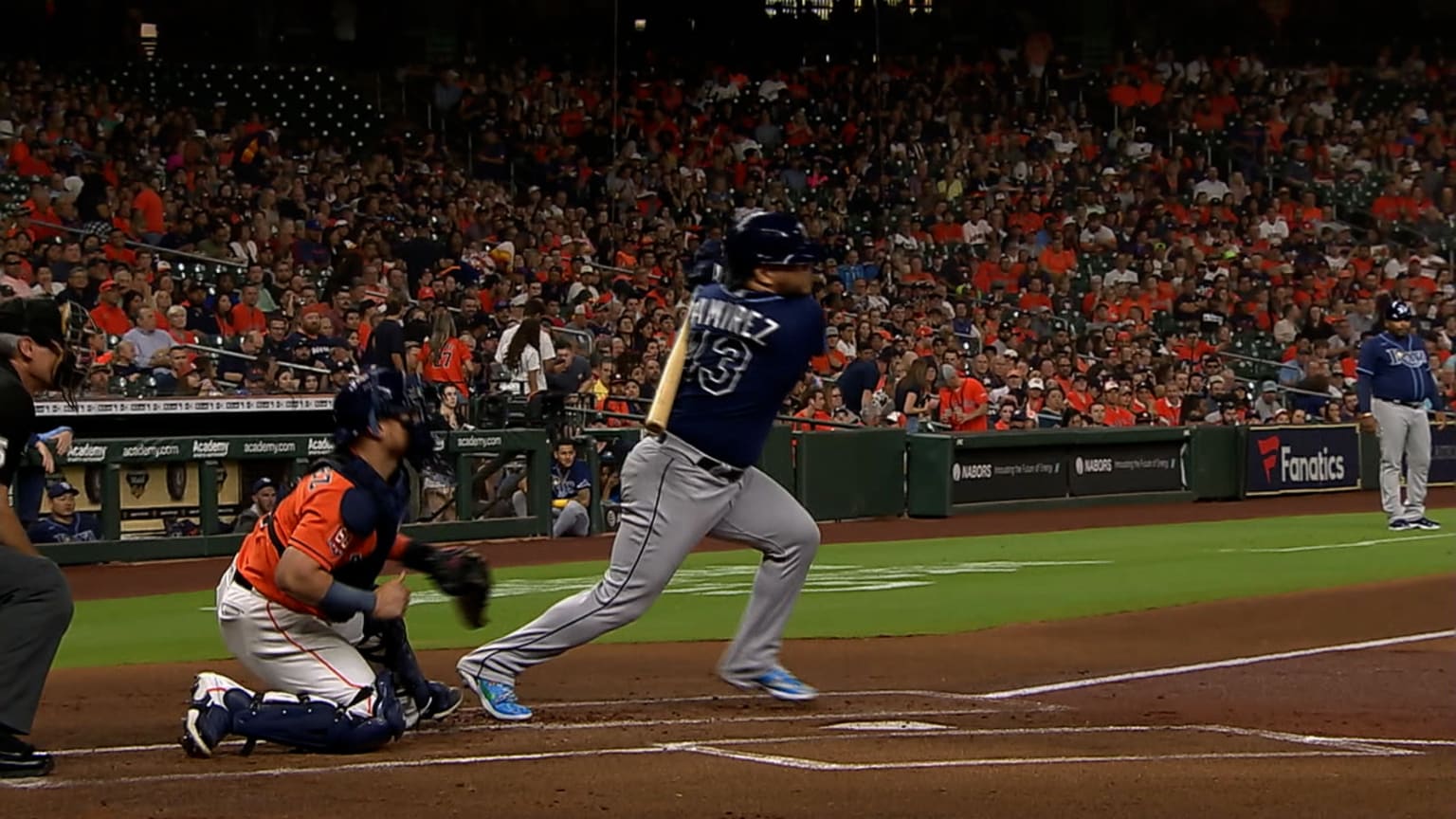 Harold Ramírez's drives in a run with an RBI single | 09/30/2022 ...