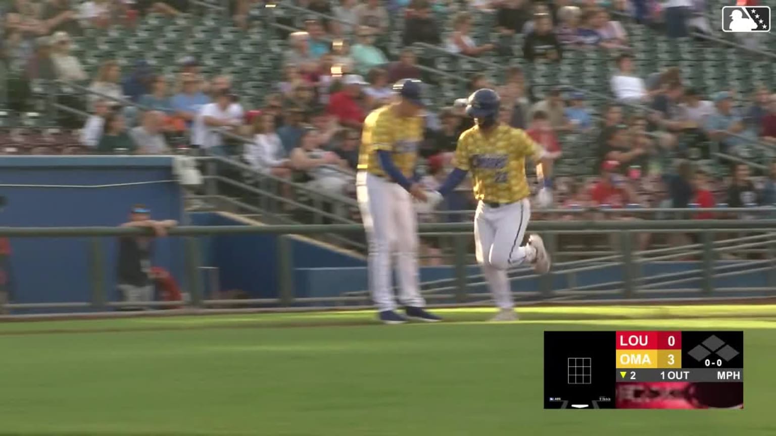 Tyler Gentry's solo homer | 06/20/2024 | Kansas City Royals