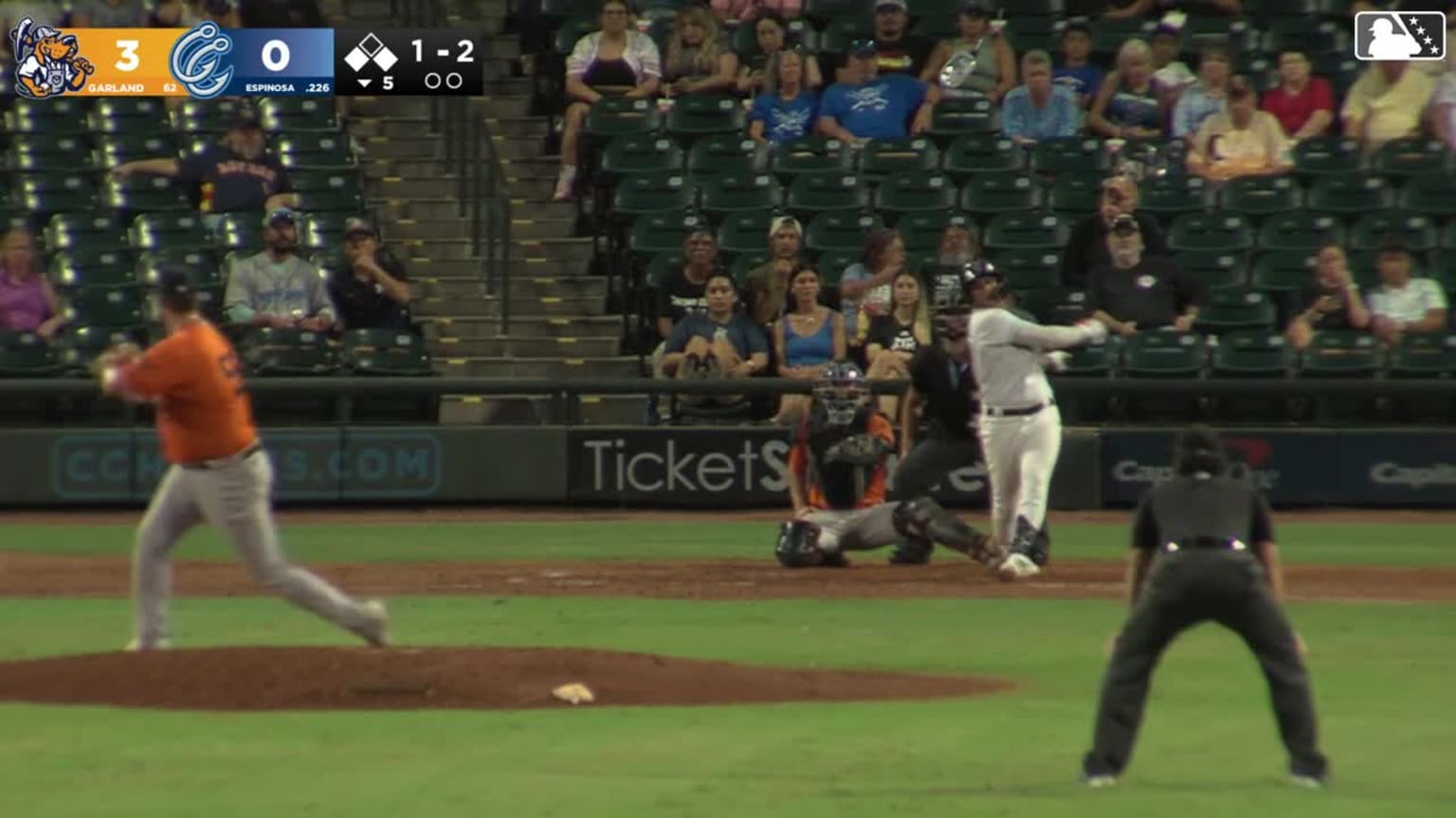 Jake Garland's strikeout | 09/13/2024 | Athletics