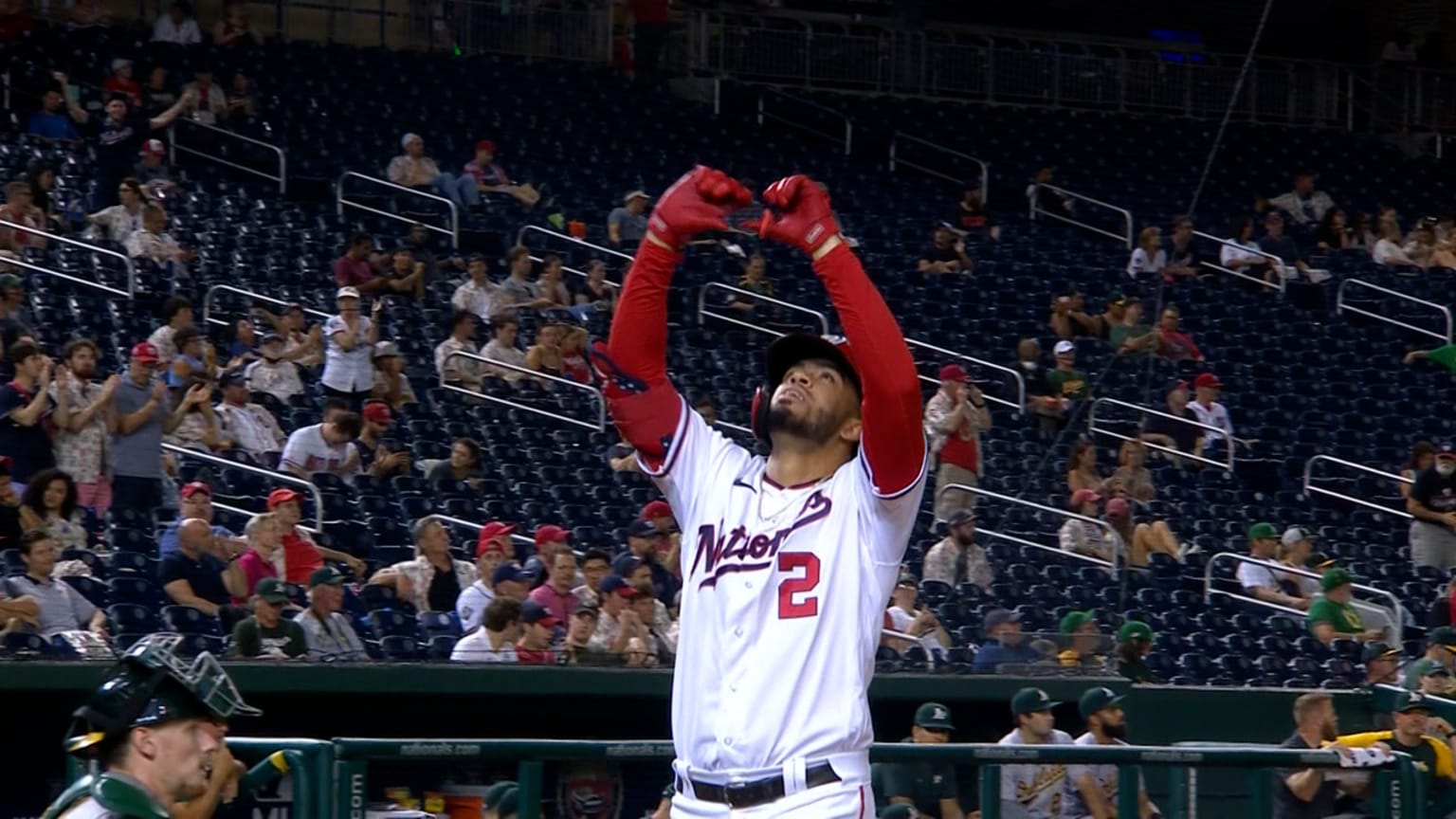 Luis García makes it 10-6 A's in the 8th inning | 08/30/2022 | MLB.com