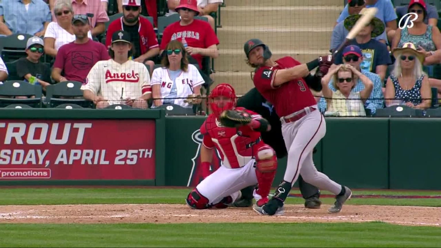 Jake Hager hits a long homer to left-center | 03/11/2023 | Arizona ...