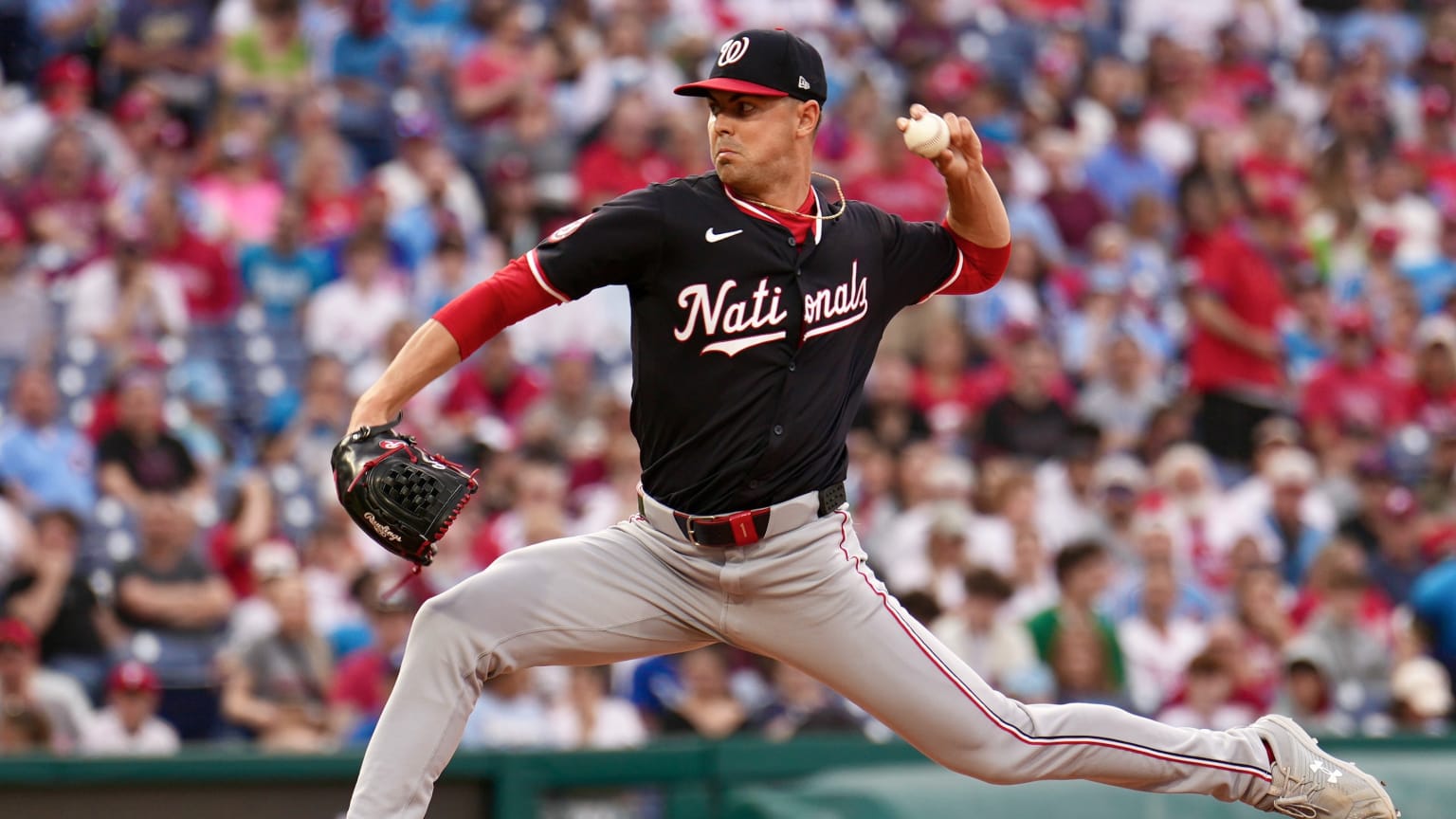 MacKenzie Gore fans Johan Rojas | 04/29/2025 | MLB.com