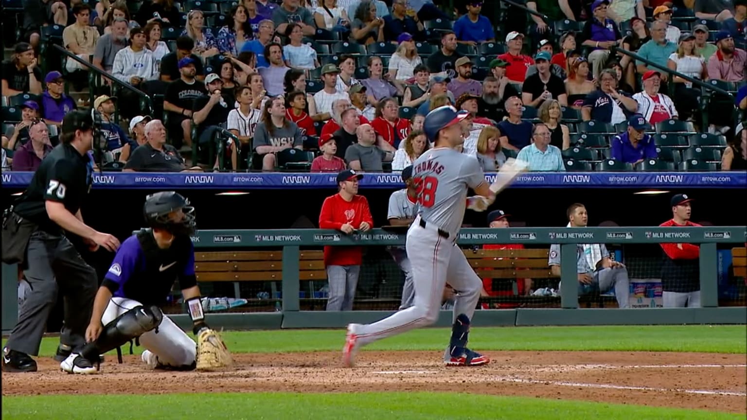 Lane Thomas lo hace todo contra los Rockies | 21/06/2024 | Los ...