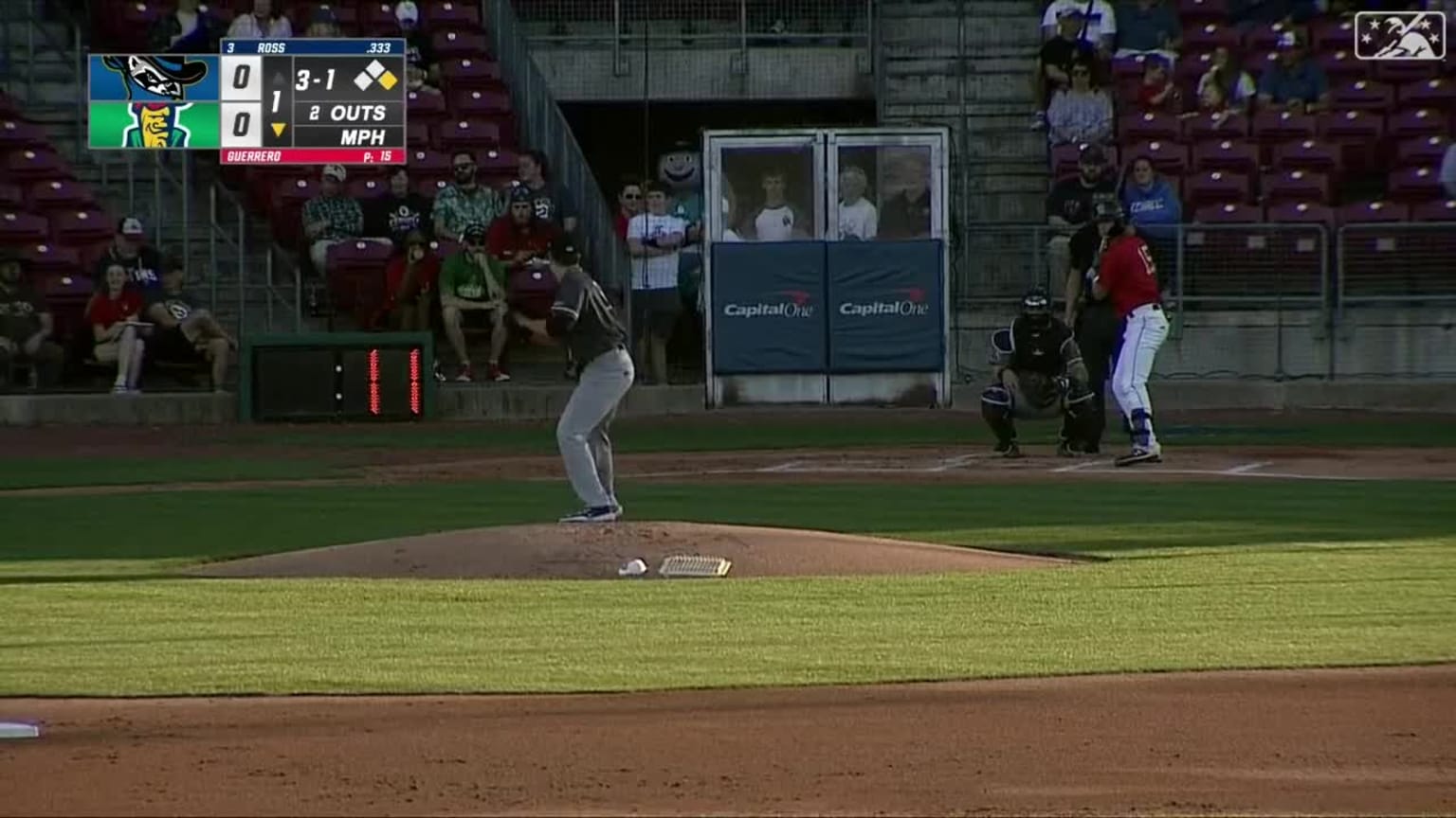 Ben Ross swats his first home run in the 1st inning | 04/13/2023 | MLB.com