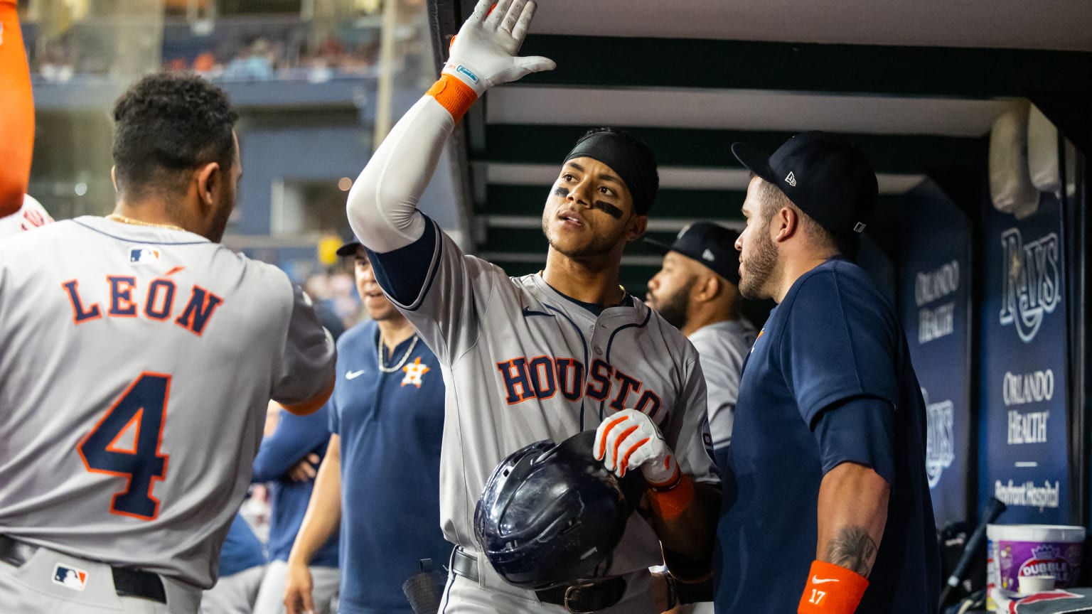 Jeremy Peña's solo homer (12) | 08/14/2024 | Houston Astros