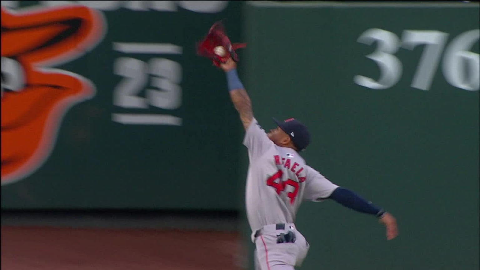 Ceddanne Rafaela's running catch | 05/28/2024 | Boston Red Sox
