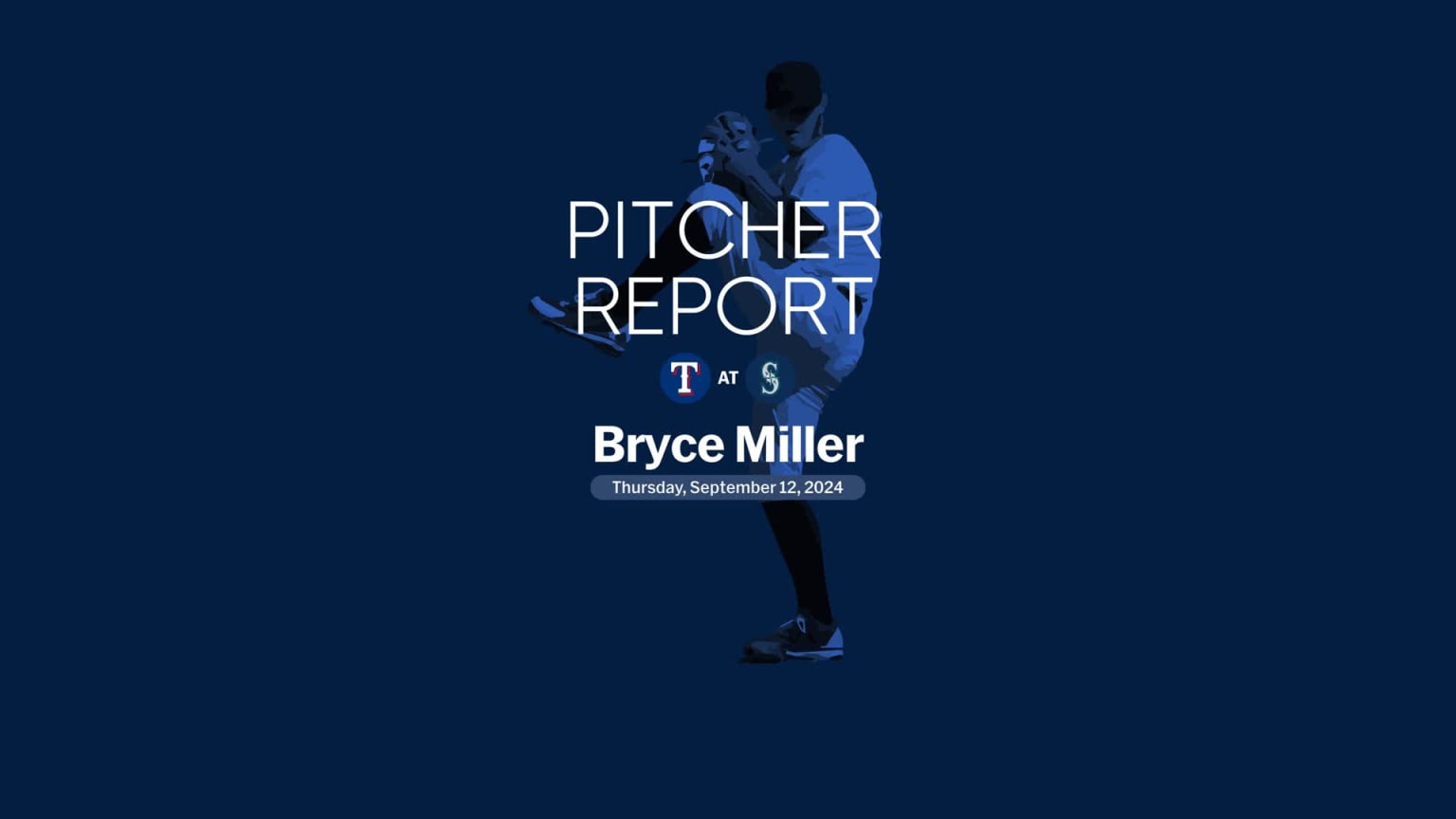 Salida de Bryce Miller contra los Rangers | 12/09/2024 | Lasmayores.com