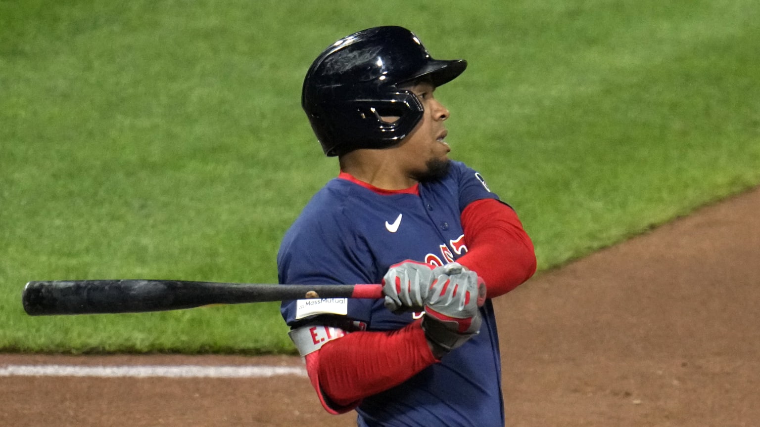 Enmanuel Valdez lines a two-run double to right | 04/19/2024 | Boston ...
