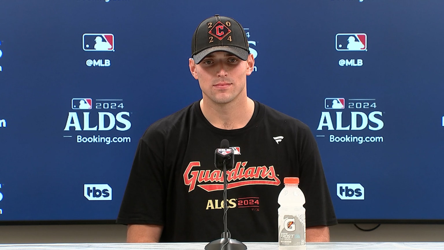 Cade Smith talks postseason experience | 10/12/2024 | Cleveland Guardians