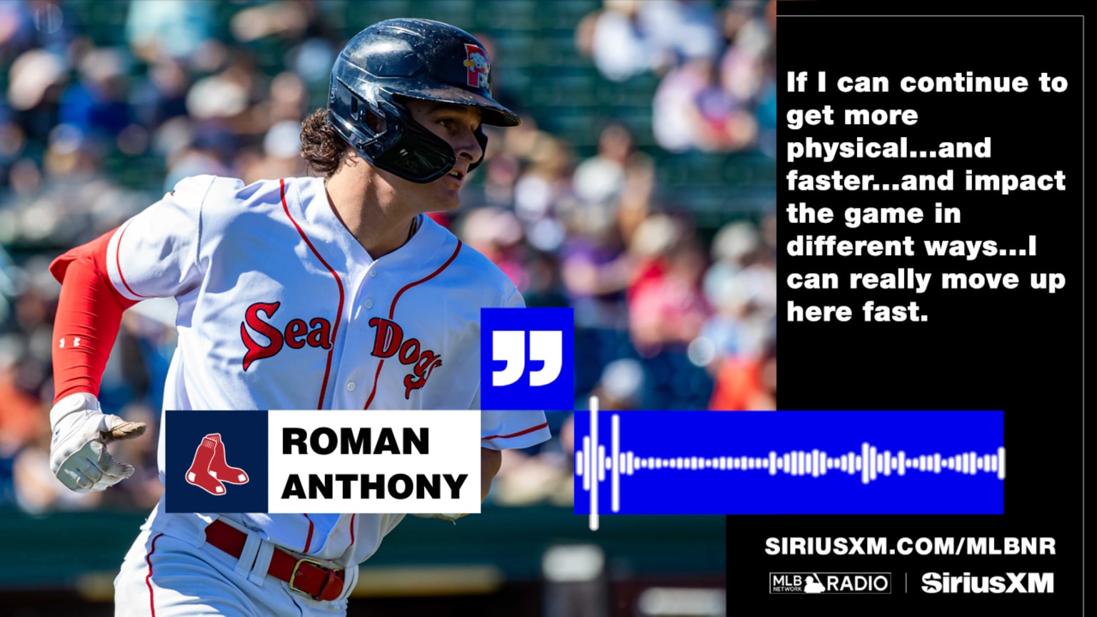 Roman Anthony on his Spring Training experience | 04/07/2024 | Boston ...