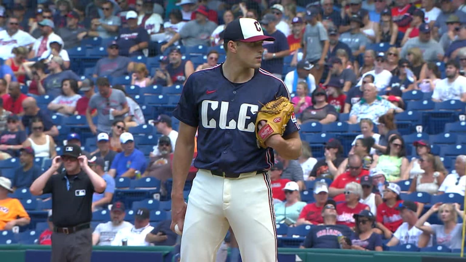 Cade Smith strikes out two in relief | 06/20/2024 | Cleveland Guardians