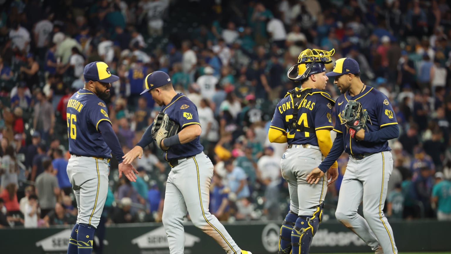 Grant Anderson seals Brewers' 11th straight win | 07/21/2025 ...
