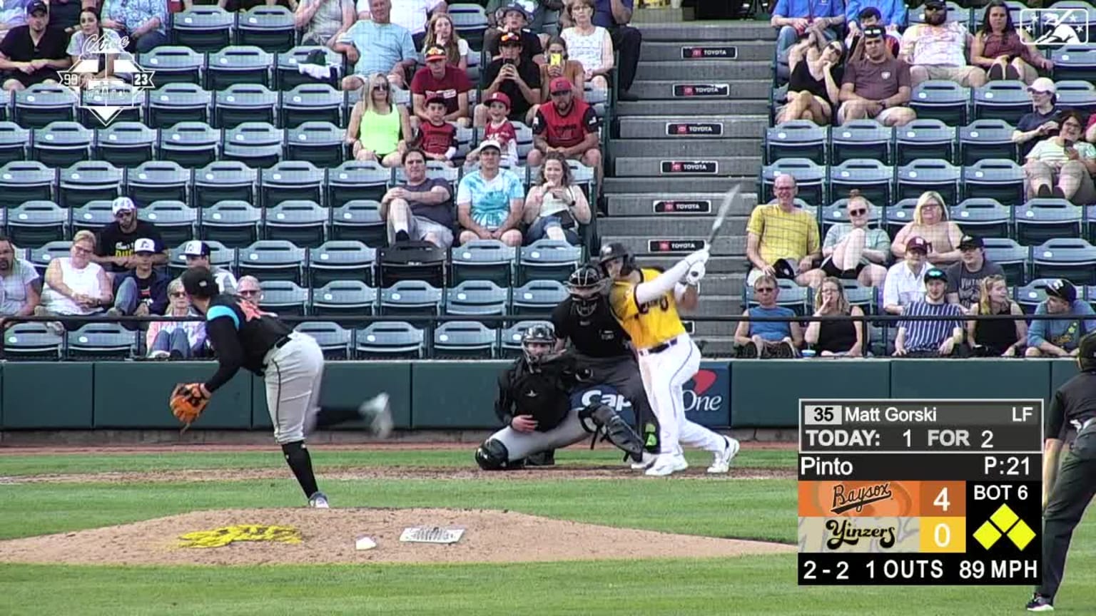Matt Gorski sends a two-run single to right field | 06/26/2023 | MLB.com