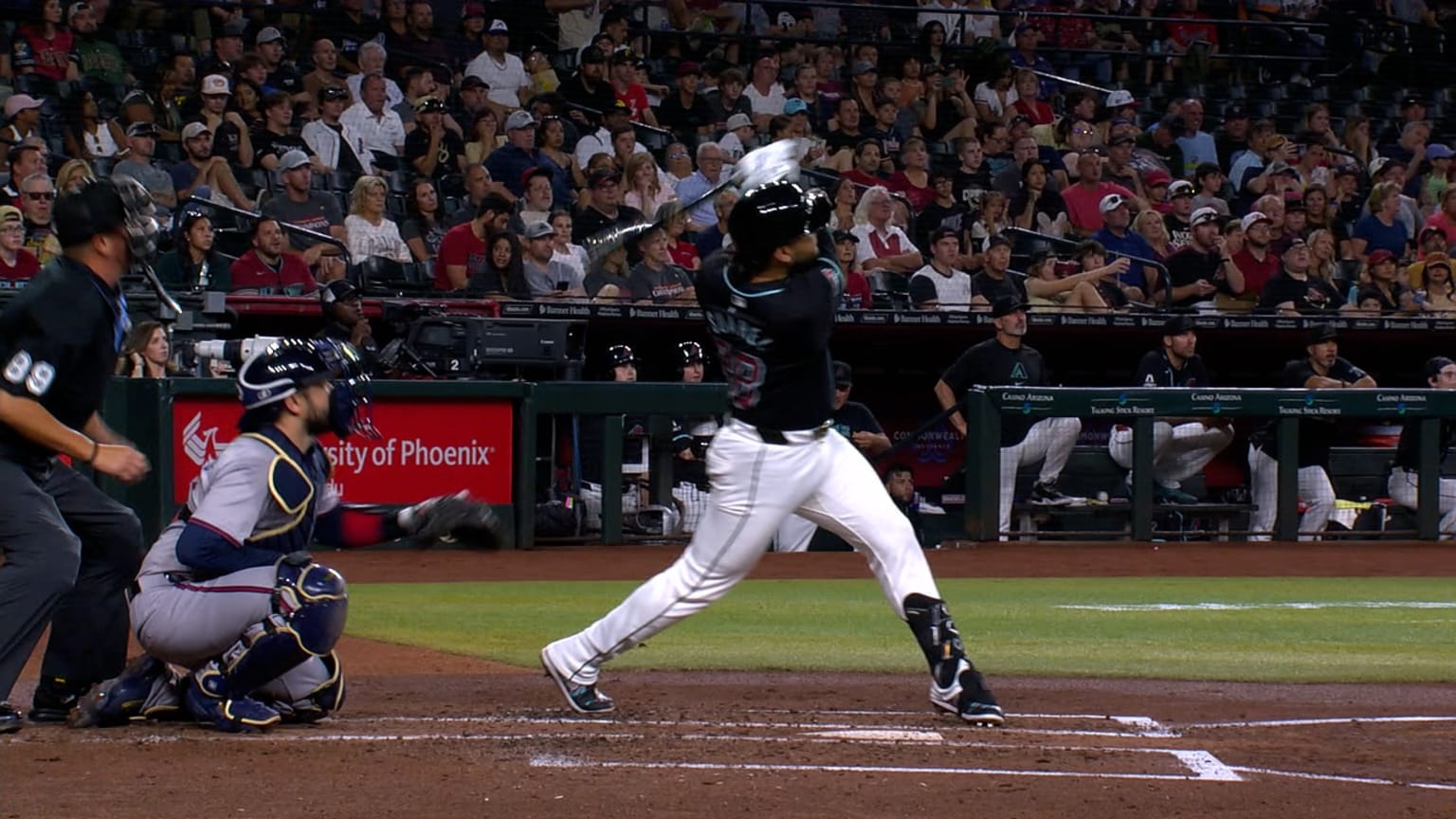 Data Viz: Eugenio Suárez's two-run home run | 07/10/2024 | Arizona ...
