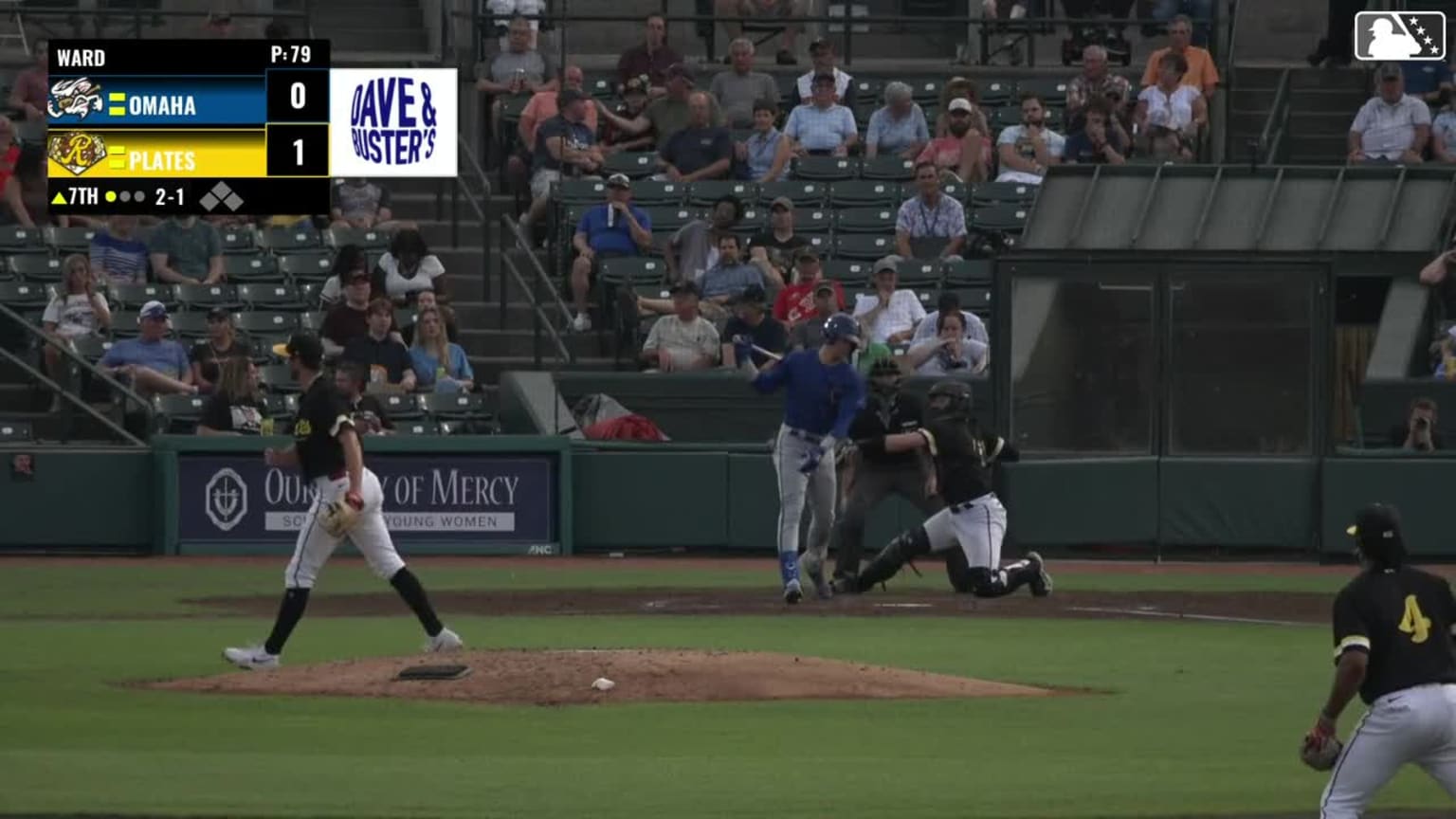 Thaddeus Ward records his sixth and final K | 08/02/2024 | Washington ...