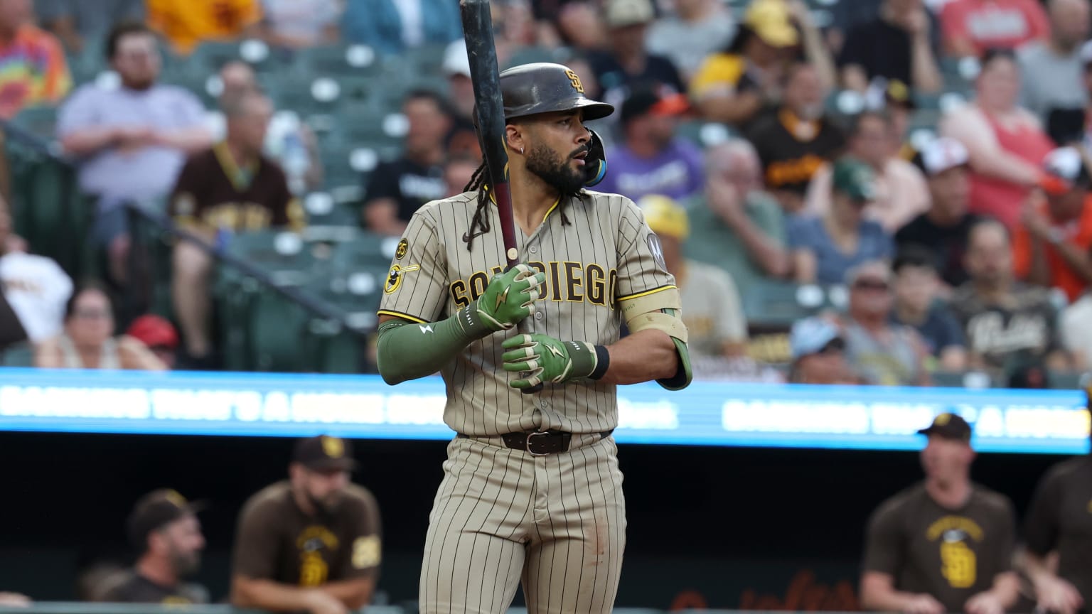 Fernando Tatis Jr. pega sac fly | 14/06/2026 | Los Padres de San Diego