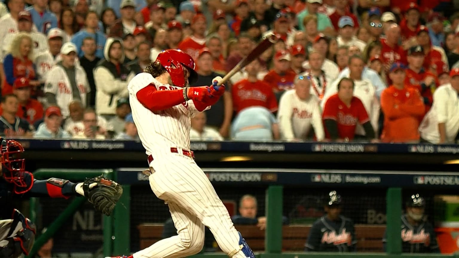Phillies hit six homers, set playoff franchise record | 10/11/2023 ...