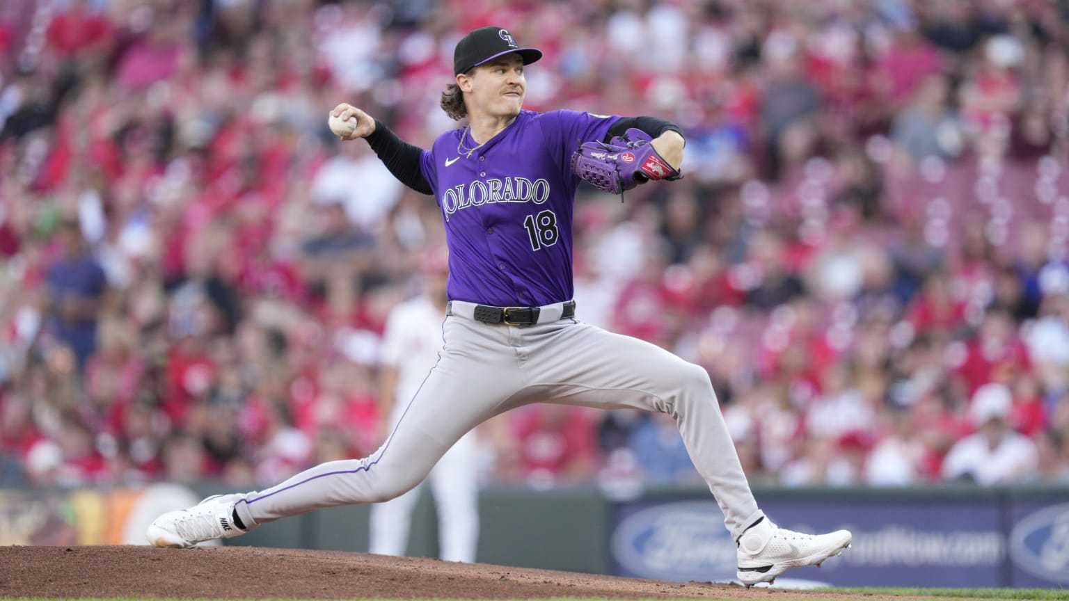 Ryan Feltner strikes out six over seven innings | 07/08/2024 | Colorado ...