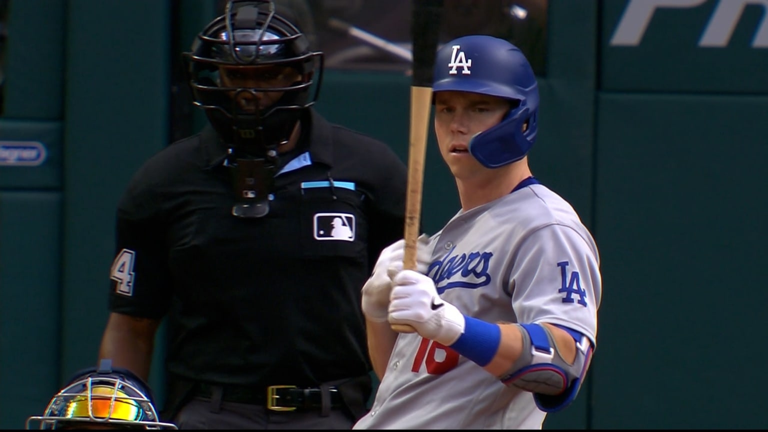 Will Smith skies a sacrifice fly to left field | 08/23/2023 | Los ...