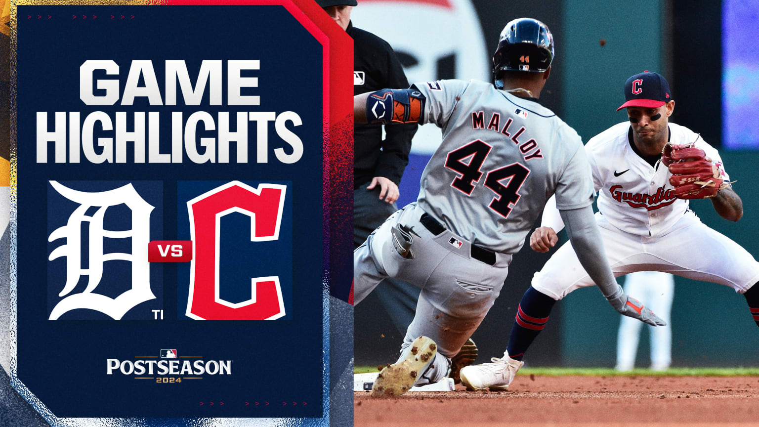 Tigers vs. Guardians Game 2 Highlights | 10/07/2024 | Detroit Tigers