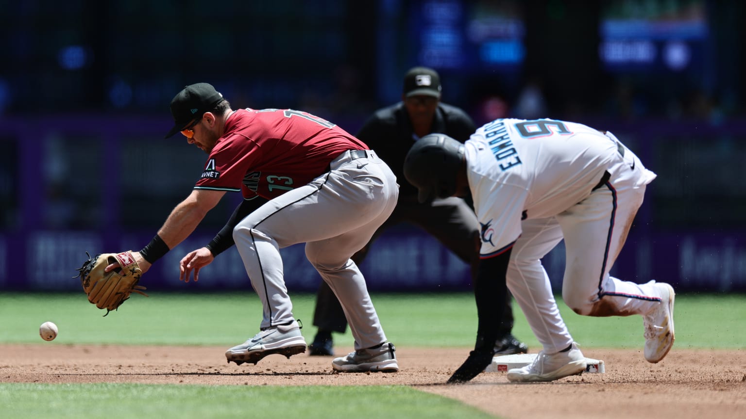 Xavier Edwards safe at second after Marlins challenge | 04/17/2025 ...