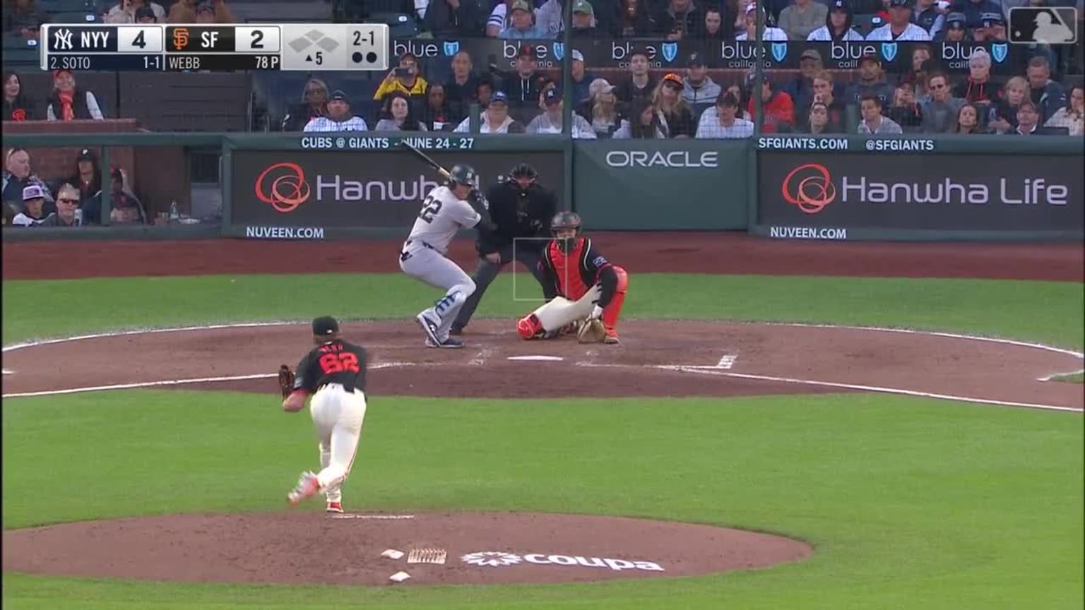 Juan Soto's triple | 06/01/2024 | New York Yankees