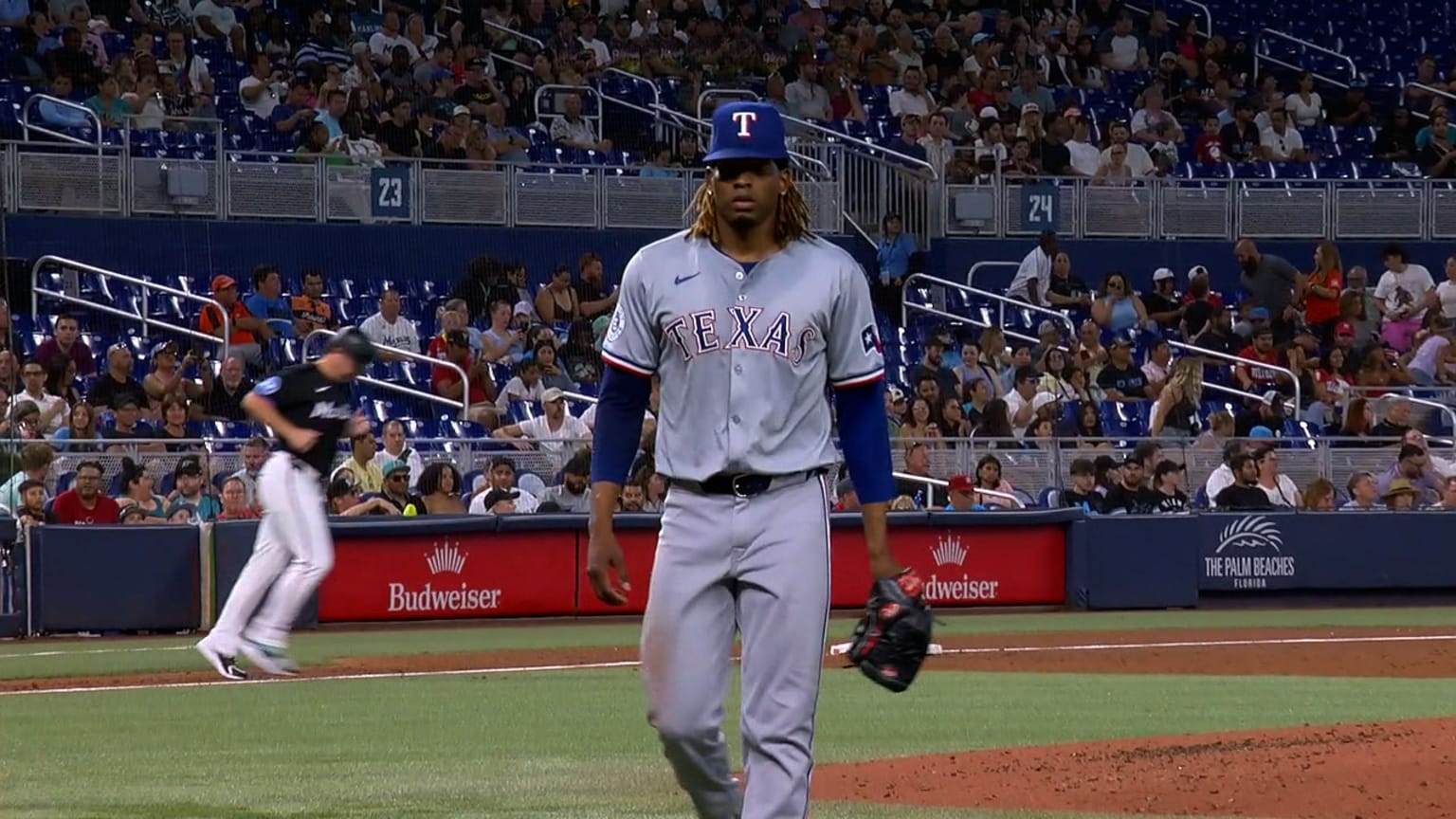 José Ureña strikes out Christian Bethancourt | 05/31/2024 | Texas Rangers