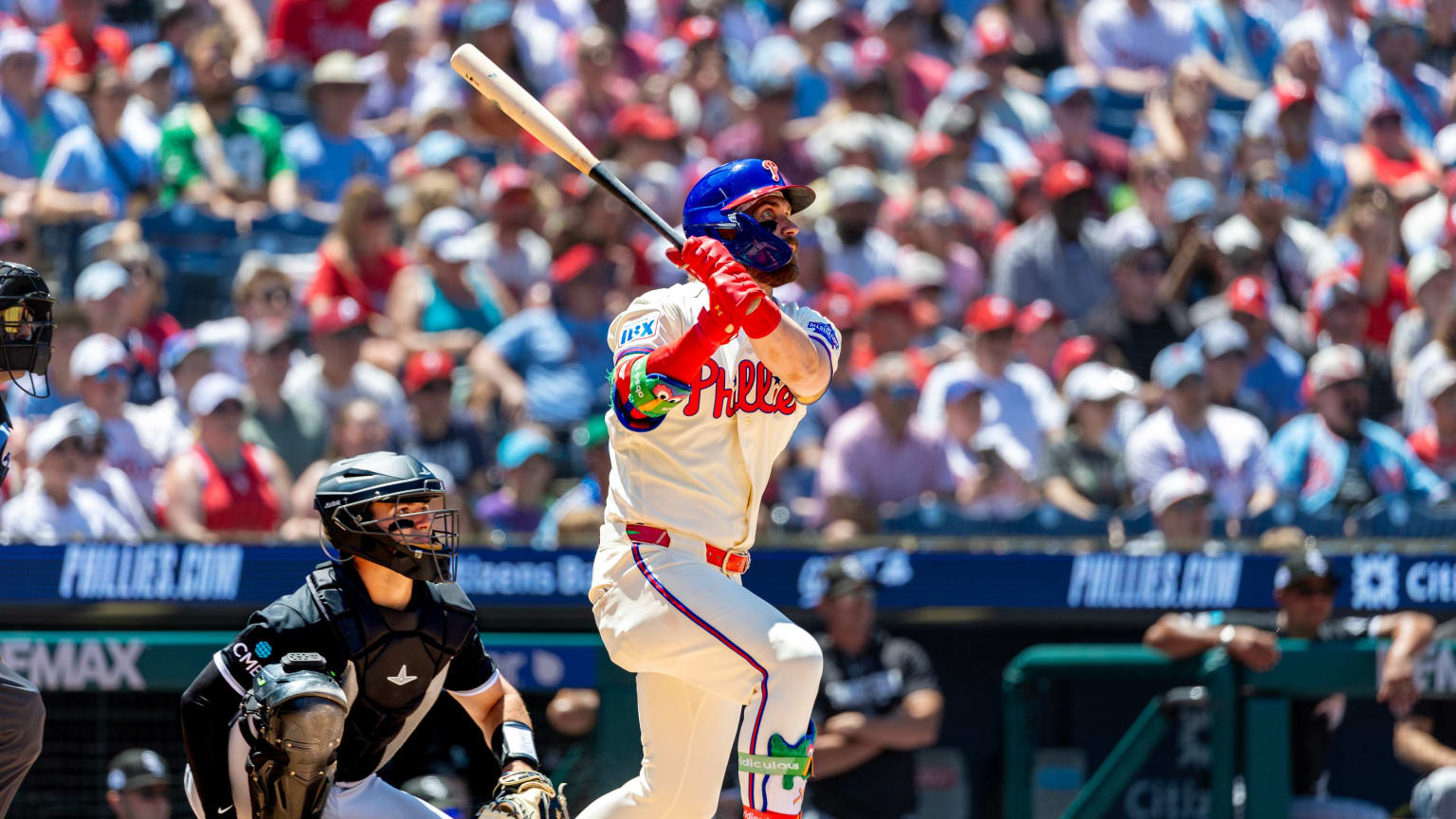 Bryce Harper's RBI double | 06/07/2026 | Philadelphia Phillies