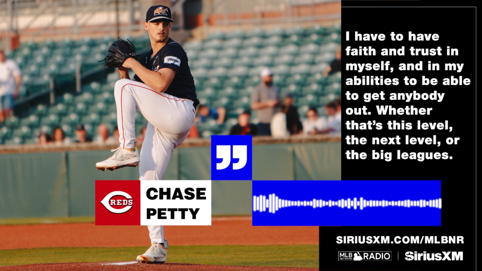 Chase Petty on trusting his abilities | 09/09/2024 | Cincinnati Reds