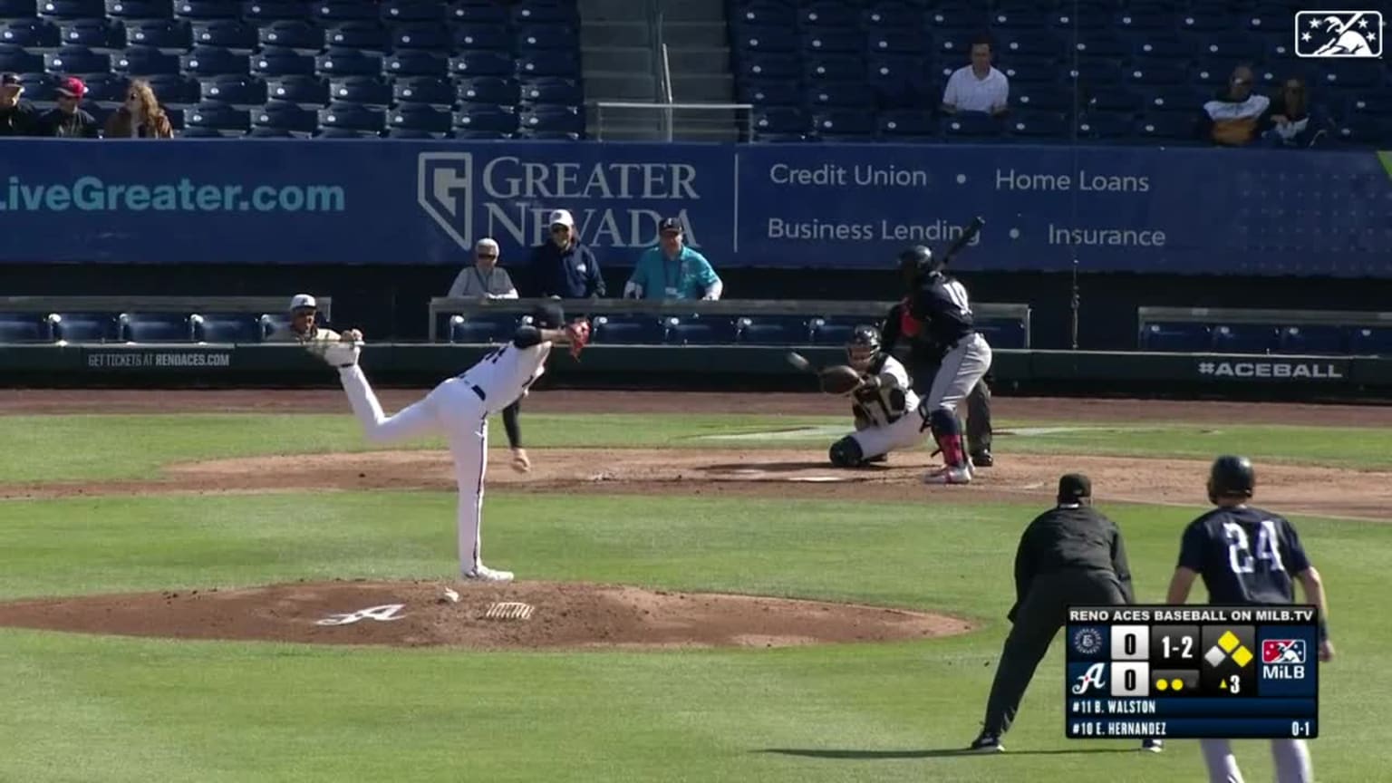 Blake Walston picks up his third and final strikeout | 05/04/2023 ...
