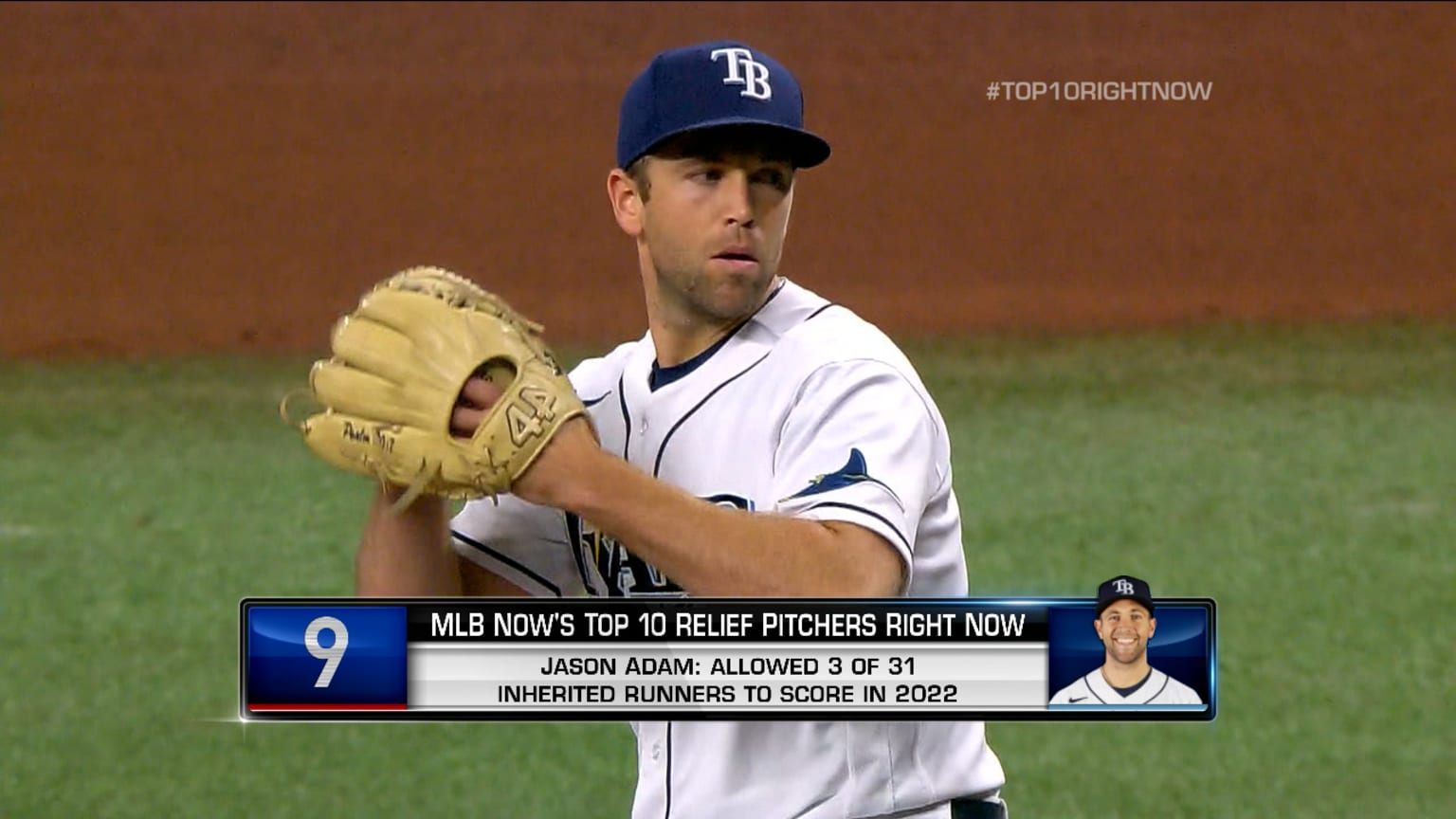 Top 10 Relief Pitchers Right Now: Jason Adam | 01/11/2023 | Tampa Bay Rays