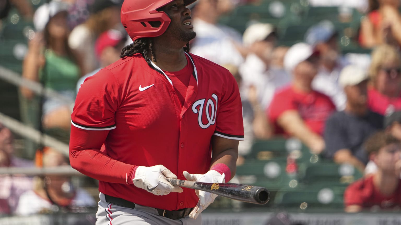 Josh Bell starts the scoring with a homer | 03/01/2025 | Washington ...