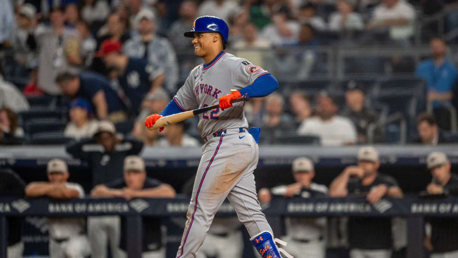 Juan Soto collects three walks in return to the Bronx | 05/16/2025 | New York Mets