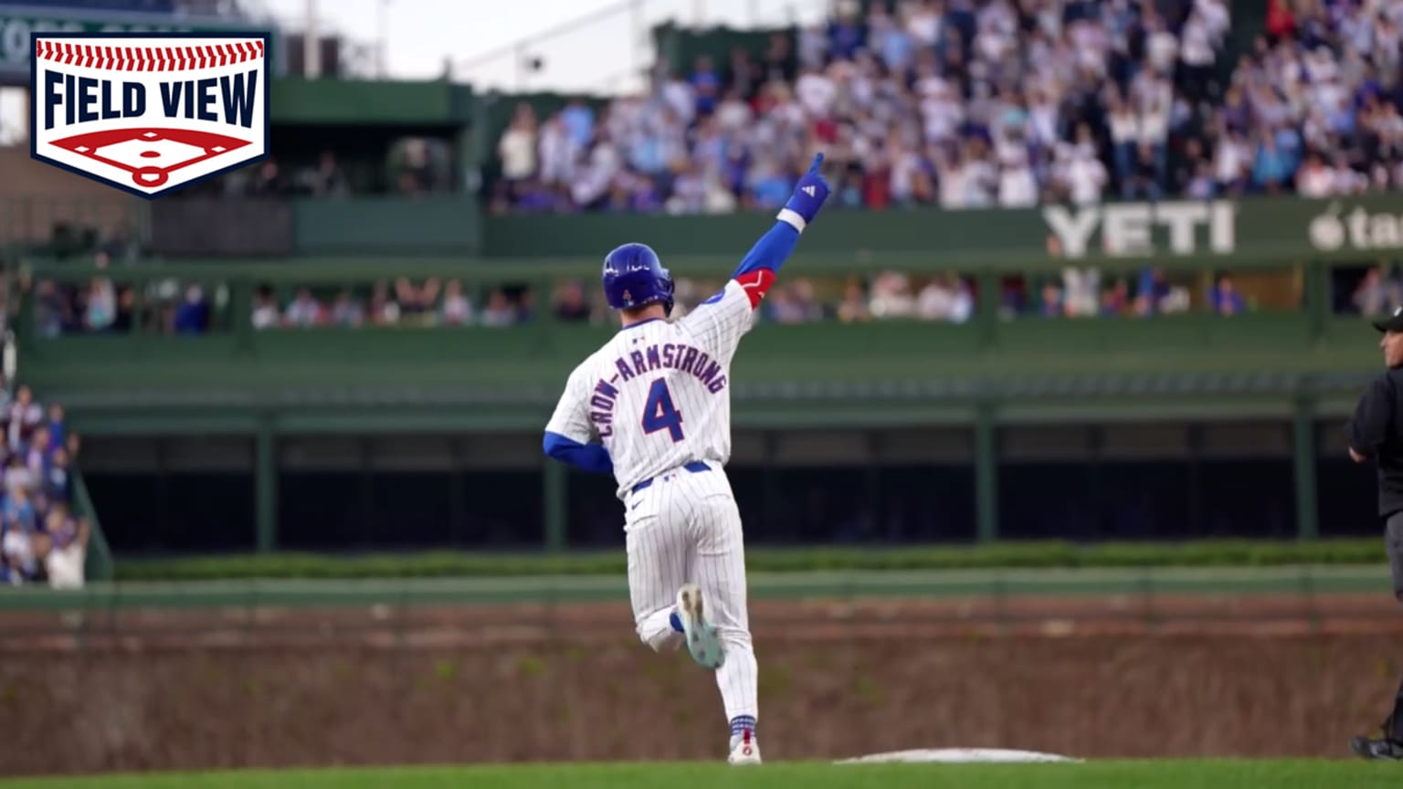 Field view: Pete Crow- Armstrong's three-run home run | 04/23/2025 ...