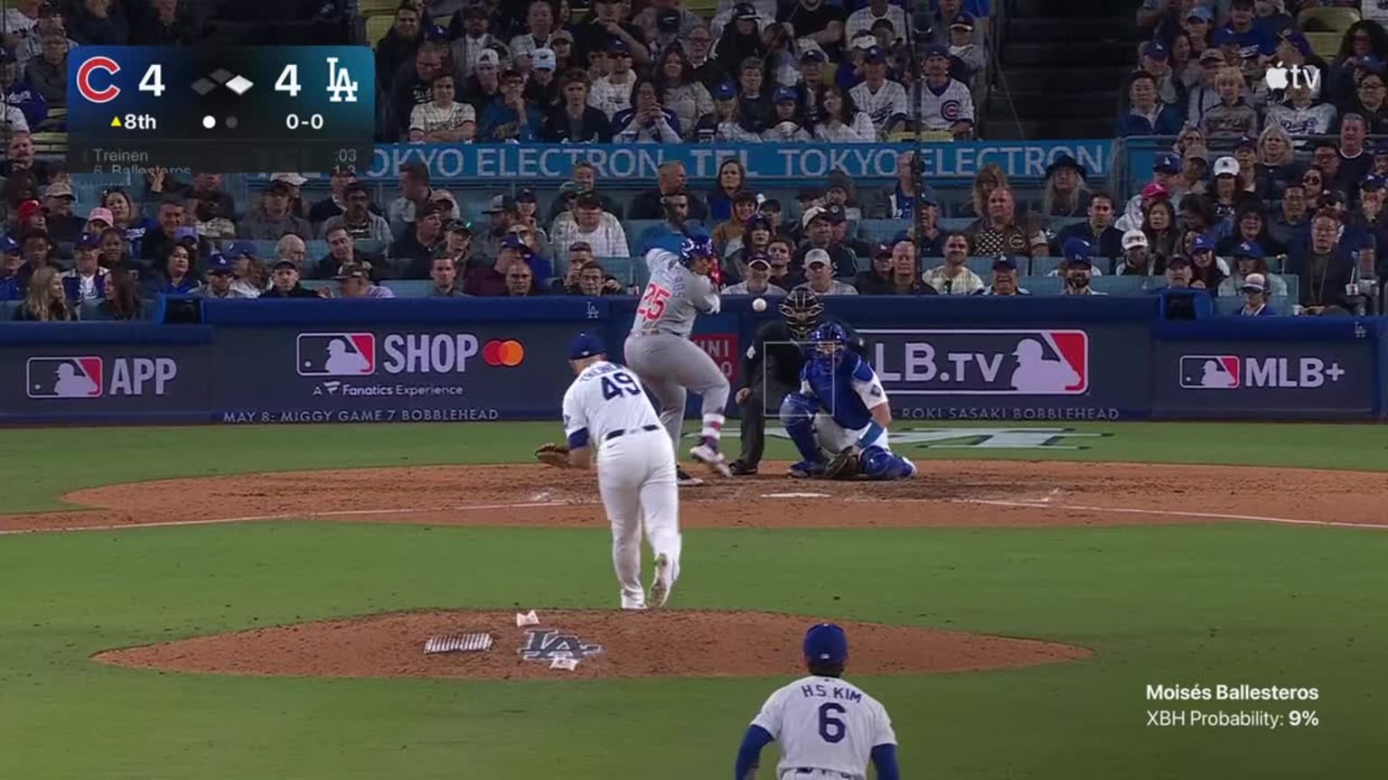 Dodgers relay nabs go-ahead run at the plate | 04/24/2026 | Los Angeles ...