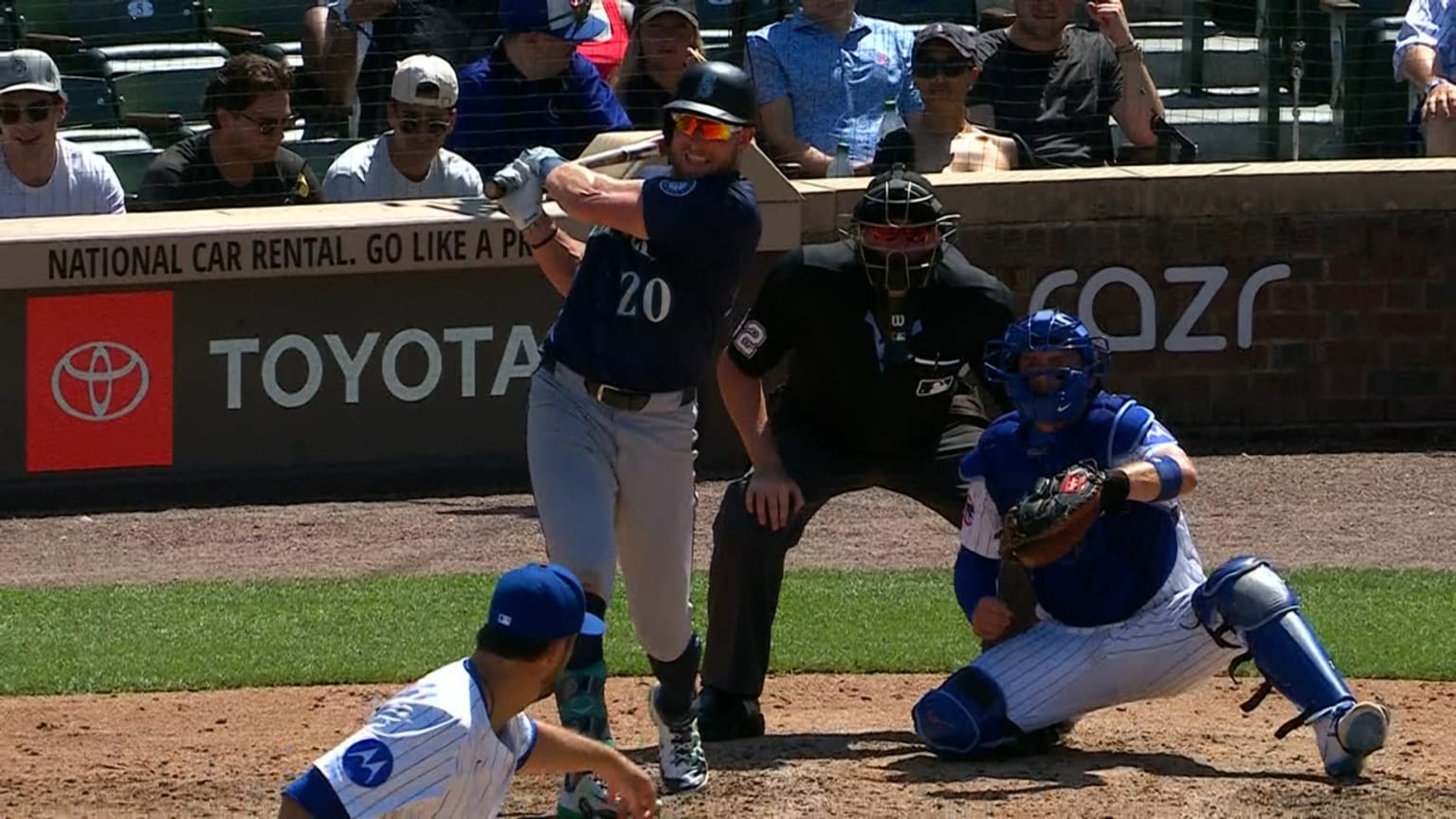 Luke Raley's second RBI single | 06/21/2025 | Seattle Mariners
