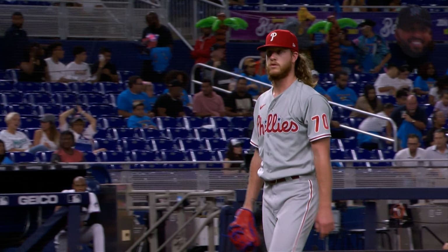 Bailey Falter poncha a 4 Marlins en 6 entradas | 13/09/2022 | Los ...