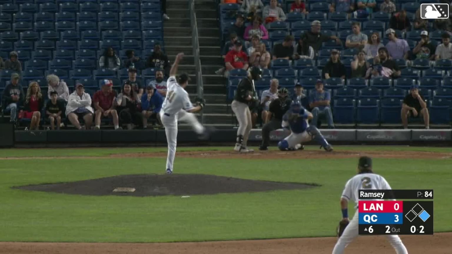 Ryan Ramsey's fifth strikeout of the night | 08/21/2024 | Kansas City ...